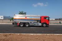 China CIMC LINYU 6*4 24m3 Aluminum Alloy Tanker Truck for Flammable Liquid Fuel Transport for sale