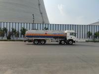 China CIMC LINYU 8*4 30m3 SINO Aluminum Alloy Diesel Tanker Truck for Liquid Fuel Transport for sale