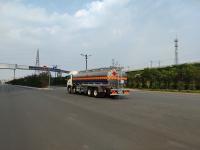 China CIMC LINYU 8*4 30m3 SINO Aluminum Alloy Diesel Tanker Truck for Liquid Fuel Transport for sale