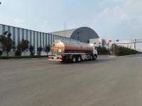 China CIMC LINYU 8*4 30m3 SINO Aluminum Alloy Diesel Tanker Truck for Liquid Fuel Transport for sale