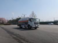 China 15m3 CIMC LINYU Dongfeng Oil Tanker Truck Aluminum Alloy Liquid Fuel Transport Vehicle for sale