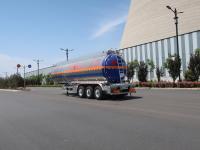 China Insulation 45.5m3 3 Axles Flammable Liquid Semi Trailer for Liquid Transport Vehicle for sale