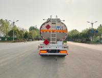 China High Capacity 48000 Liter Aluminum Alloy Gasoline Tanker Trailer With HOWO Chassis for sale