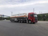 China 3 Axle 44m3 Liquid Petrol Aviation Kerosene Jet Fuel Transport Semi Trailer Tanker for sale