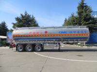 China 46000 Lite Oil Gasoline Semi-Trailer Fuel Tanker Transport Truck Trailer by CIMC LINYU for sale