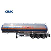 China 12315/12465*2500*3950 CIMC LINYU 42000 Liter Diesel Gasoline Tanker Semi Trailer for sale