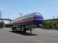 China 12315/12465*2500*3950 CIMC LINYU 42000 Liter Diesel Gasoline Tanker Semi Trailer for sale