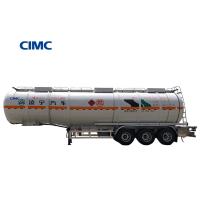 China Steel CIMC LINYU 48000 Liter Fuel Trailer for Transporting Crude Oil Efficiently for sale
