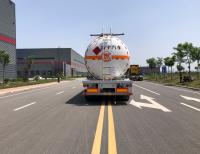 China Steel CIMC LINYU 48000 Liter Fuel Trailer for Transporting Crude Oil Efficiently for sale