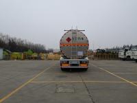 China 32100/31800 KG Rated Load Mass CIMC LINYU 8*4 Aluminum Alloy Liquid Fuel Tanker Trailer for sale
