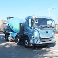 China 13000 kg Electric 8x4 12cbm Big Mobile Concrete Cement Mixer Truck for by CIMC LINYU for sale