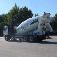 China Electric Cement Mixer Truck CIMC LINYU 16m3 8x4 Concrete Mixer In Indonesia for sale