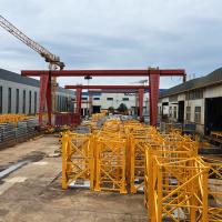 China Zoomlion Tower Crane With 60M Boom 6 Tons Capacity In Vietnam 220m Span for sale