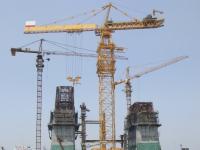 China 240 Ton Large Flat Top Tower Crane Direct D5200-240 With Spare Parts for sale