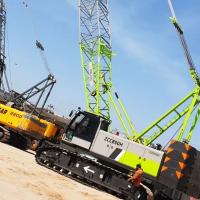 China Boost Your Construction Project with 7-15m Fixed Jib Length Crawler Crane and Gas Engine for sale