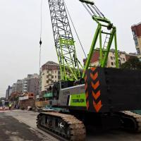 China ZOOMLION 100 Ton Hydraulic Large Crawler Crane With 357 T.m Rated Lifting Moment for sale