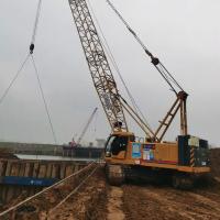 China 25 Ton 50 T 55 Ton 75ton Crawler Crane Lifting Machine with Other Hydraulic Pump Top for sale