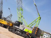 China 85 Ton ZCC850 Hydraulic Crawler Crane in Construction Lifting Hoisting Machinery for sale