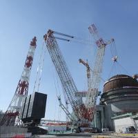China 45t Construction Mobile Spider Crane Crawler Lifter with Max. Lifting Height 68m for sale