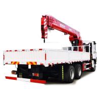 China Isuzu 12ton 16ton Pickup Truck Mounted Crane with Telescoping Boom 19.5M Span 6*4 for sale