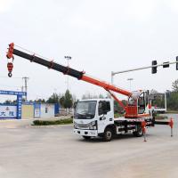 China Original Engine 10 Ton 25 Ton Truck Mobile Crane Mini Truck Crane Easy Operation for sale
