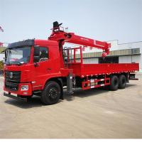 China 8 Ton Mini Truck Mounted Crane With 4m*4 Boom Arm And Eaton Hydraulic Pump for sale