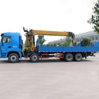 China 16 Ton Lifting Capacity 350hp 8*4 Truck Crane with Electronic Stability Control System for sale