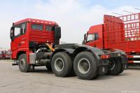 China Left Steering Used Shacman 6*4 500hp Automobile Tractor Head Truck Semi Trailer Truck for sale