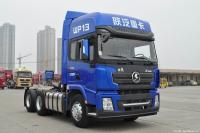China Front Axle HF9T Shacman 6x4 Trailer Truck Head Tractor Truck With 500 Hp Cummins Engine for sale