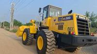 China Front Loader with 4 TON Rated Load and 4.78m Length Used Original 380-3 Komatsu Loader for sale