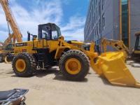 China Front Loader with 4 TON Rated Load and 4.78m Length Used Original 380-3 Komatsu Loader for sale