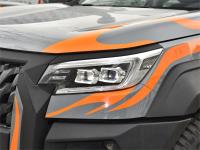China 2024 Dongfeng 4*4 8AT Gasoline Pickup Truck With ESC And Aluminium Alloy Roof Rack for sale