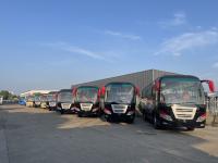 China Used 12 Meter Diesel Coach Bus with Front Engine and Air Conditioner in Hot Promotion for sale