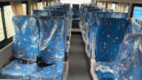 China Front / Rear Overhang 1290/2790mm Used Off Road Bus With Dongfeng Desert Tour Mining Bus for sale