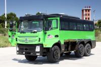 China Manual 8-speed Gearbox and 155kw Power 6*6 Desert Passenger Bus for Mining in Dongfeng for sale