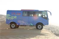 China 6700mm Length 4x4 Desert Bus Off-road Awd 14 Seats Passenger Bus For Africa Euro 3 Emission Standard for sale