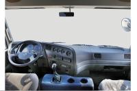 China 180hp 4x4 Off Road Bus Dongfeng EQ6750PT With 4-6L Engine Capacity And 2420mm Overall Width for sale