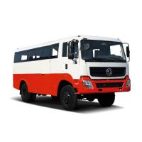 China DONGFENG 29 Seats Diesel Coach Bus 4x4 Off Road Bus with Front Axle DONGFENG Axles for sale
