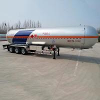 China 50m3 Gas Tanker Trailer LPG Tanker Semi Trailer With -20/50C Design Temperature for sale