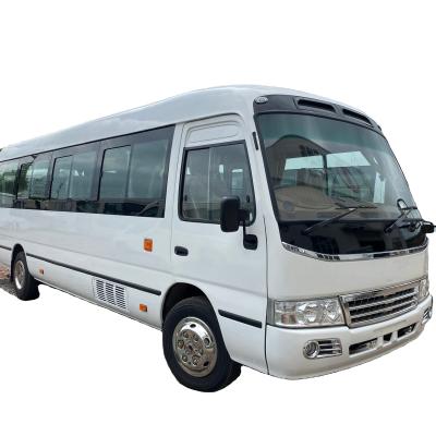 China New Rhd Toyo Ta Bus Right Hand Driving 30 Seats Coaster Bus for sale