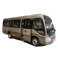 China 2024 Brand New LHD Mini 30 Seater Coaster Bus  with Engine Capacity 4L for sale