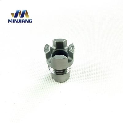 China High Precision Machining Cemented Tungsten Carbide Nozzles ISO9001 for sale