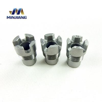 China Oil Gas Drilling Ceramic Tungsten Carbide Nozzles High Hardness for sale