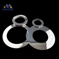 China Electrode Tungsten Carbide Steel Circular Slitter Knives For Lithium Battery Industry for sale