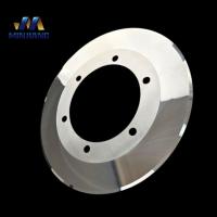 China Lithium Electrode Battery Industry Tungsten Carbide Rotary Slitter Blades Grinding for sale