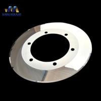 China Lithium Electrode Battery Industry Tungsten Carbide Rotary Slitter Blades Grinding for sale