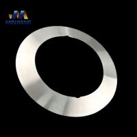 China Lithium Industry Cemented Carbide Circular Slitting Knife 100*65*0.7mm for sale