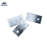 China Carbide Three Hole Blades For Various Material Types And Thicknesses for sale