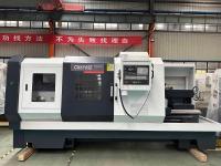 China CK6165E CNC Flat Bed Lathe: High Rigidity for Heavy Roughing & Precision Finishing for sale