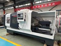China CK6165E CNC Flat Bed Lathe: High Rigidity for Heavy Roughing & Precision Finishing for sale